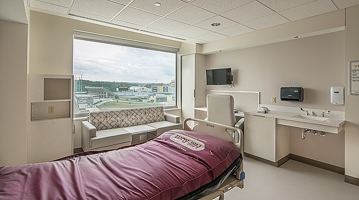 WVUH - Ruby Hospital Southeast Bed Tower Fourth Floor Fit-Out | Mosites ...